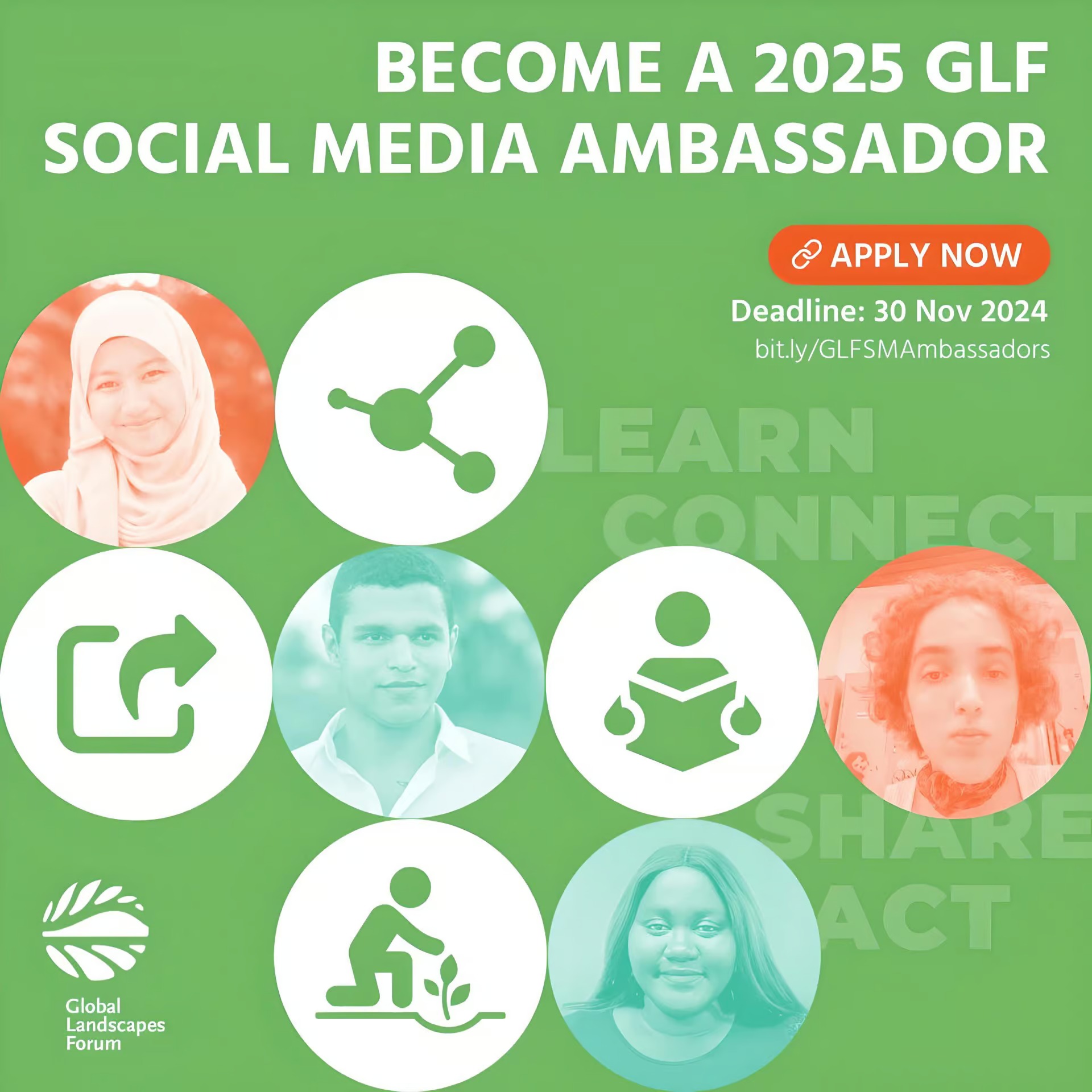 Join the Movement: Become a Social Media Ambassador for the Global Landscapes Forum 2025! - Examkits