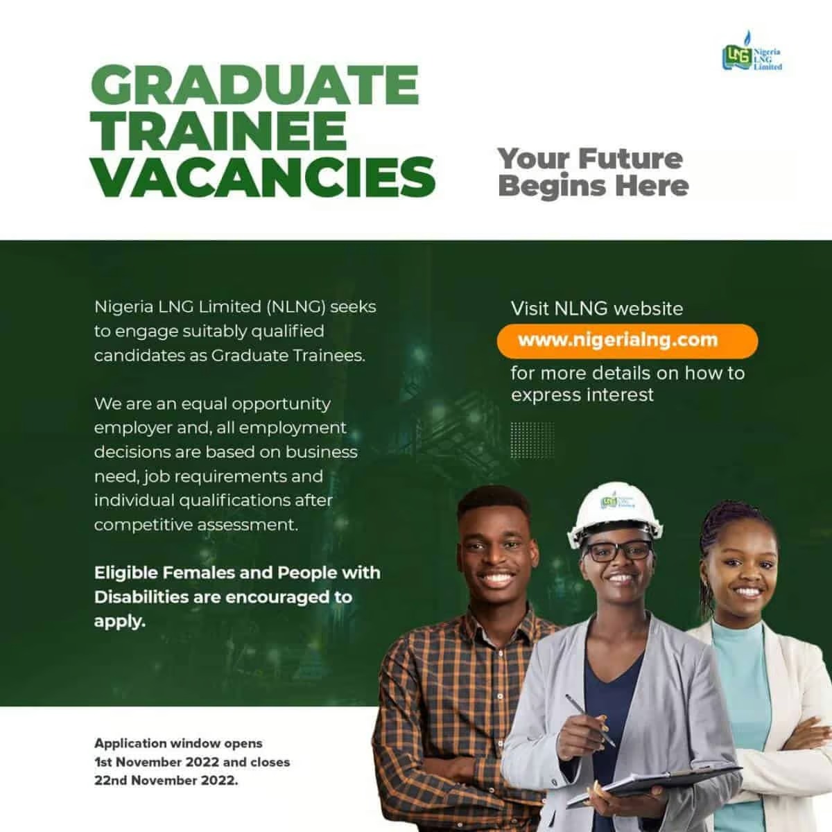NLNG Graduate Trainee Recruitment 2025: How to Apply and Requirements ...