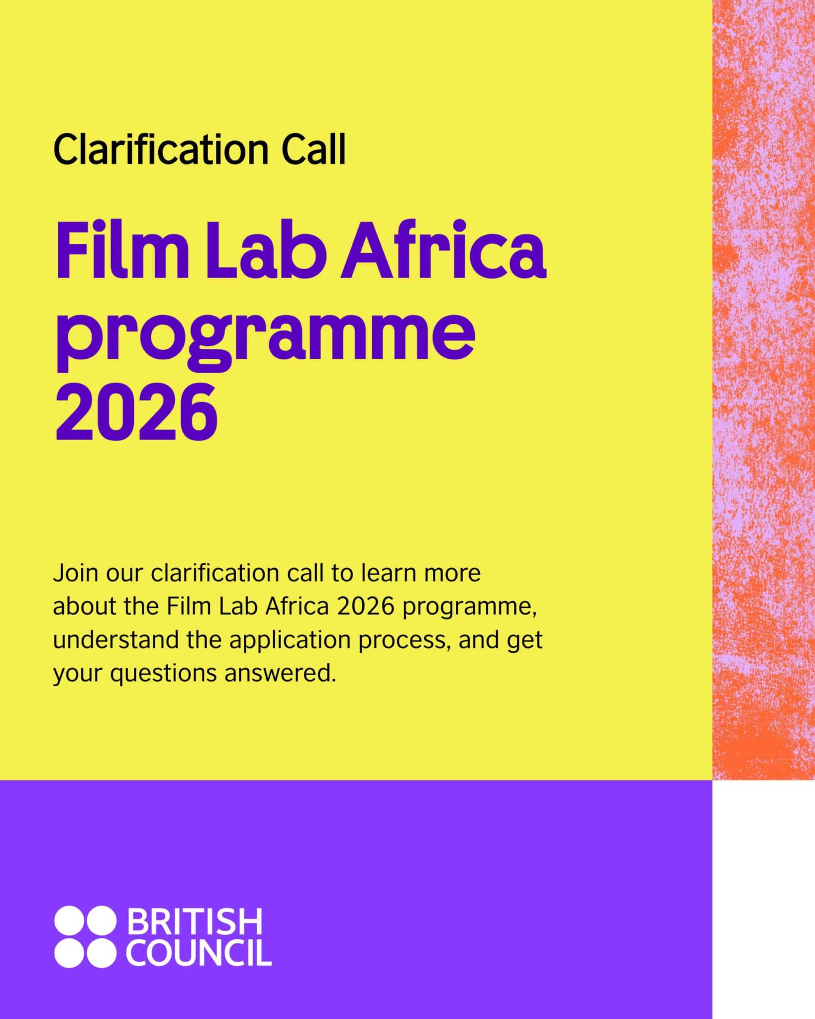 British Council Launches Film Lab Africa 2026 for Emerging African ...